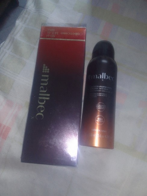 Combo Malbec X: Desodorante Colônia 100ml + Desodorante Antitranspirante 125ml | O Boticário