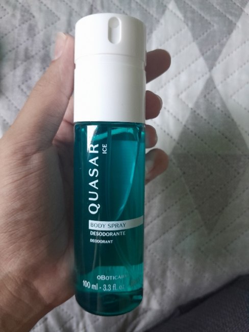 Body Spray Desodorante Quasar Ice 100ml | Boticário