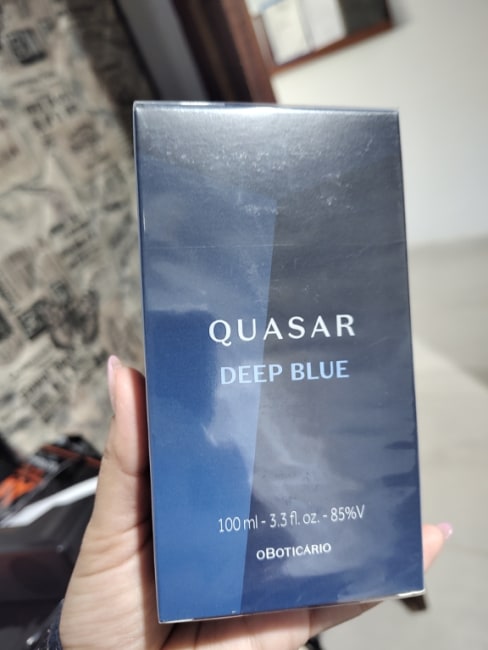 Quasar Deep Blue Desodorante Colônia 100ml | O Boticario