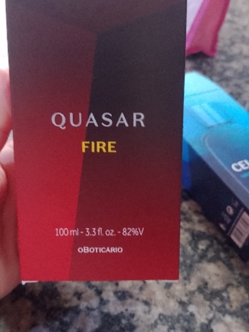 Quasar Fire Desodorante Colônia 100ml | O Boticário