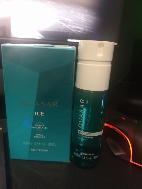 Quasar Ice Desodorante Colônia 100ml | O Boticário