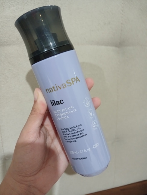 Nativa Spa Lilac Body Splash Desodorante Colônia 200ml | O Boticário