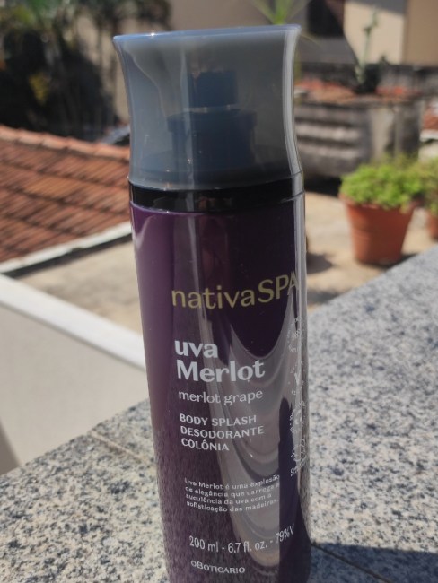 Body Splash Desodorante Colônia Nativa Spa Uva Merlot 200ml | O Boticário