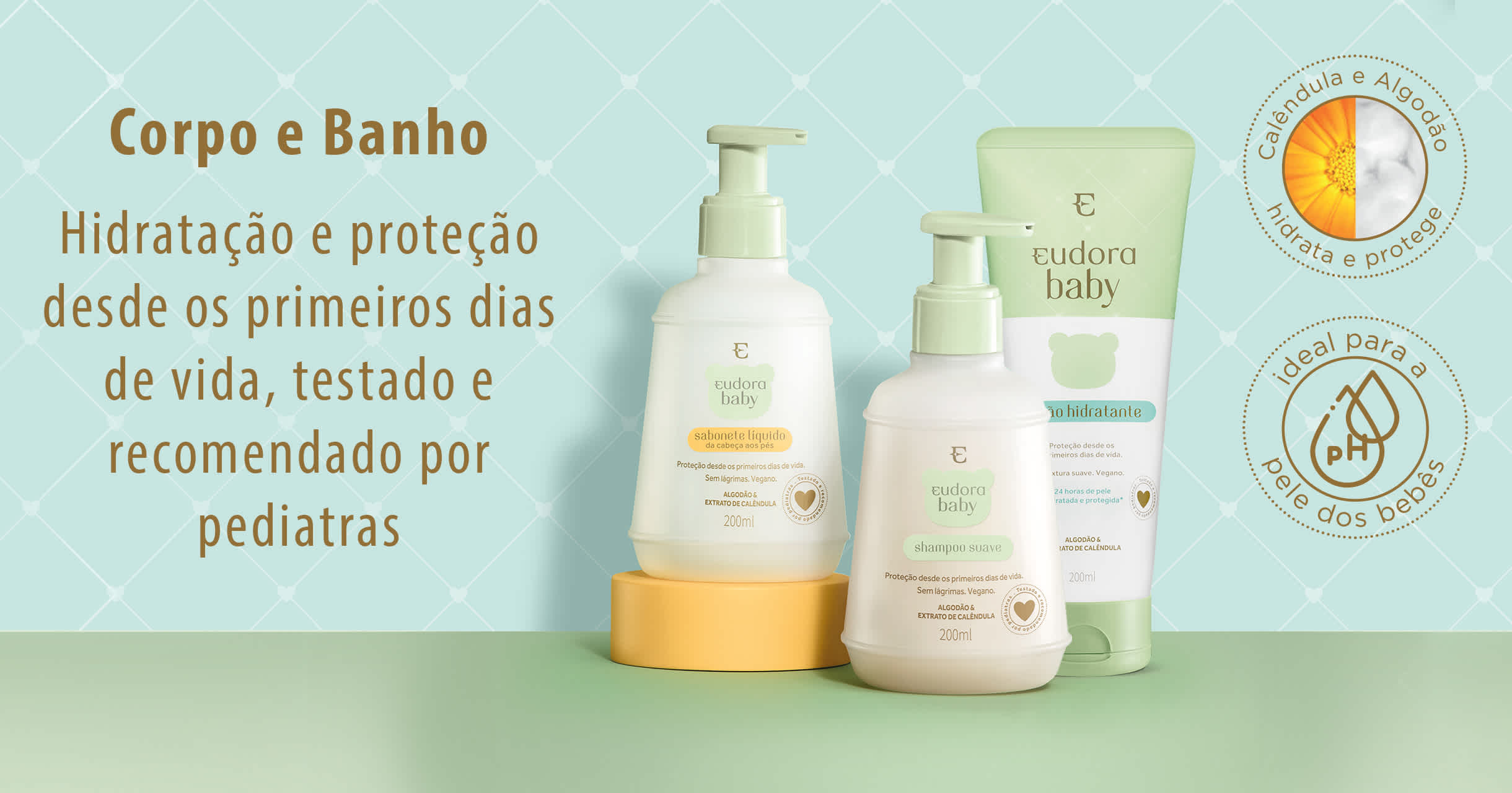 Linha Baby: Shampoo, Sabonete, Colônia e mais | Eudora