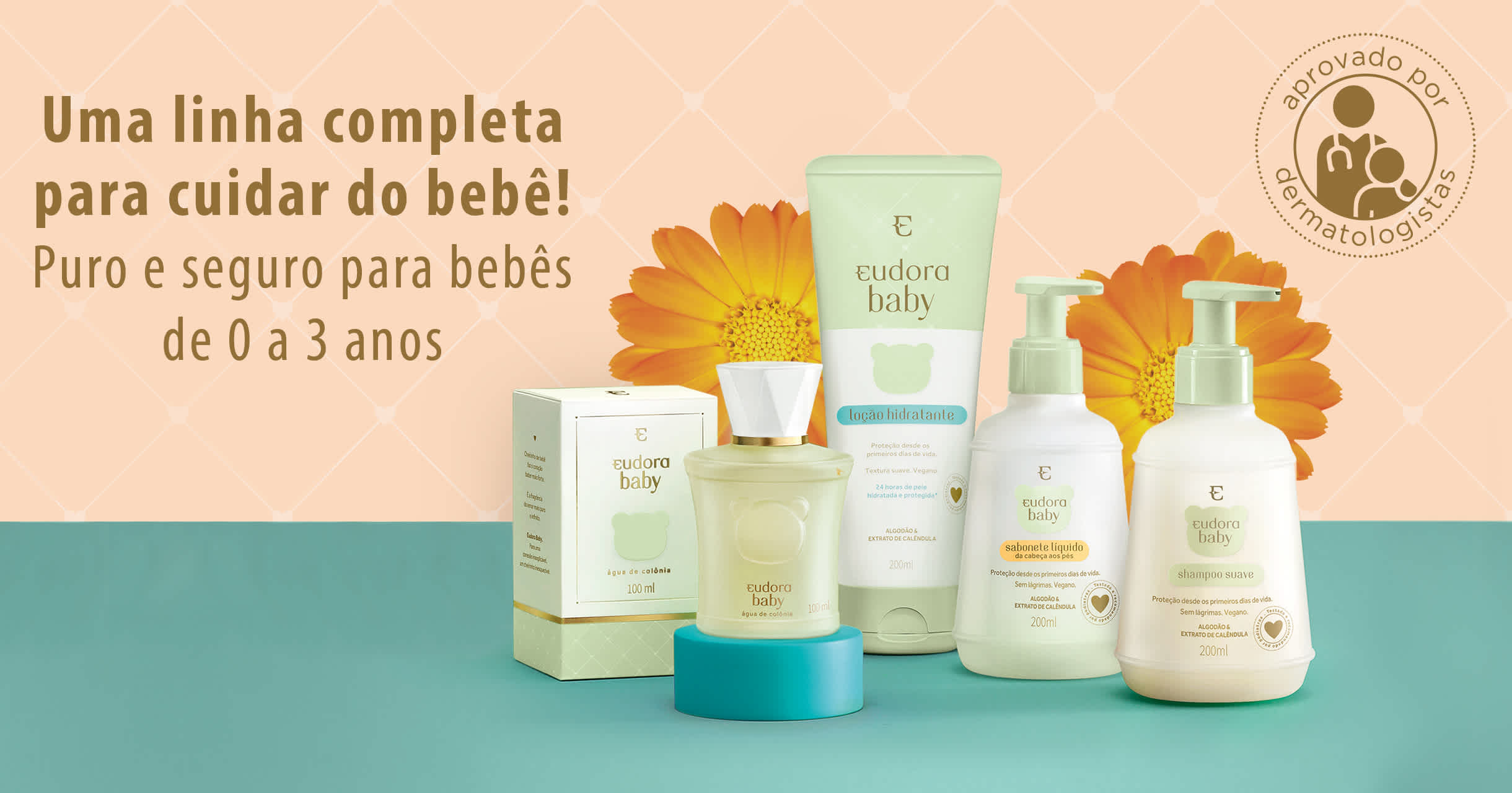 Linha Baby: Shampoo, Sabonete, Colônia e mais | Eudora