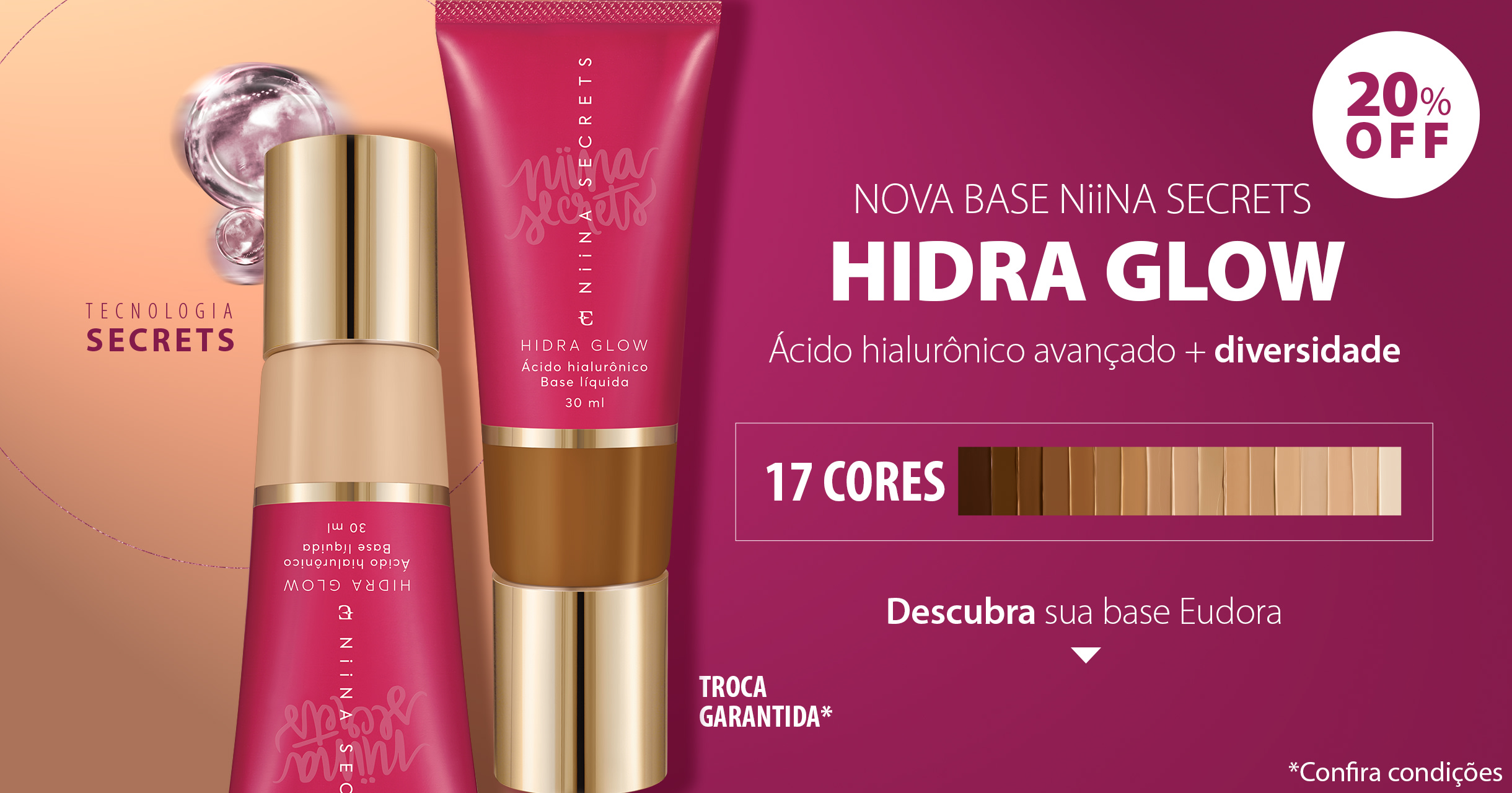 Base para o Rosto Soul | Eudora