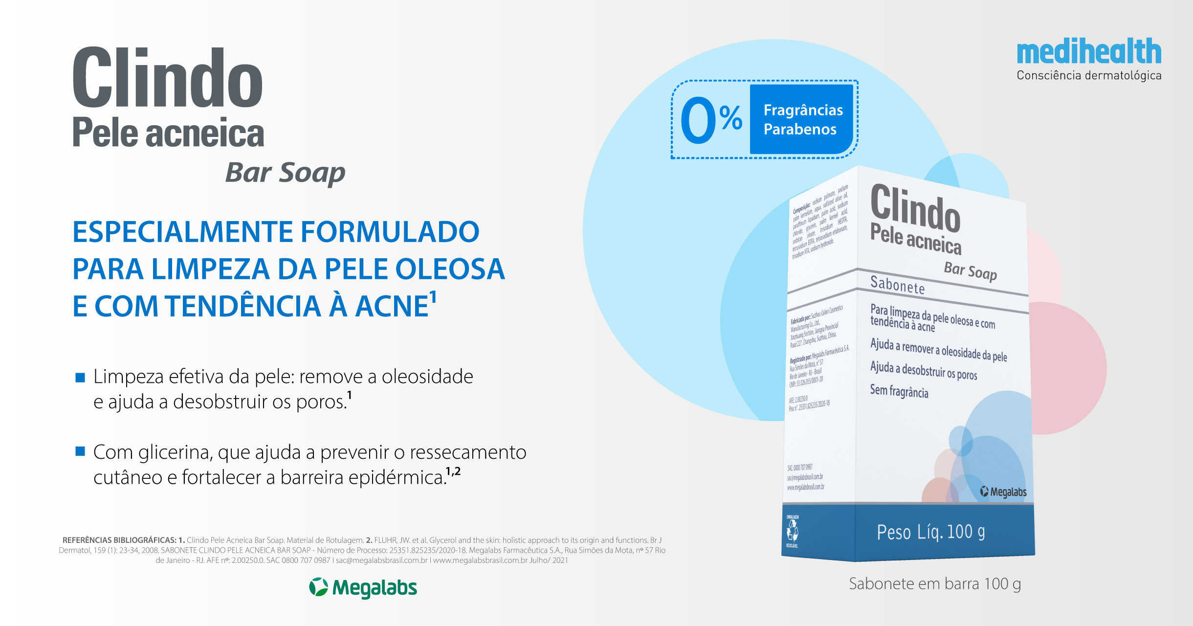 Clindo - Cuidados para Pele | Beleza na Web