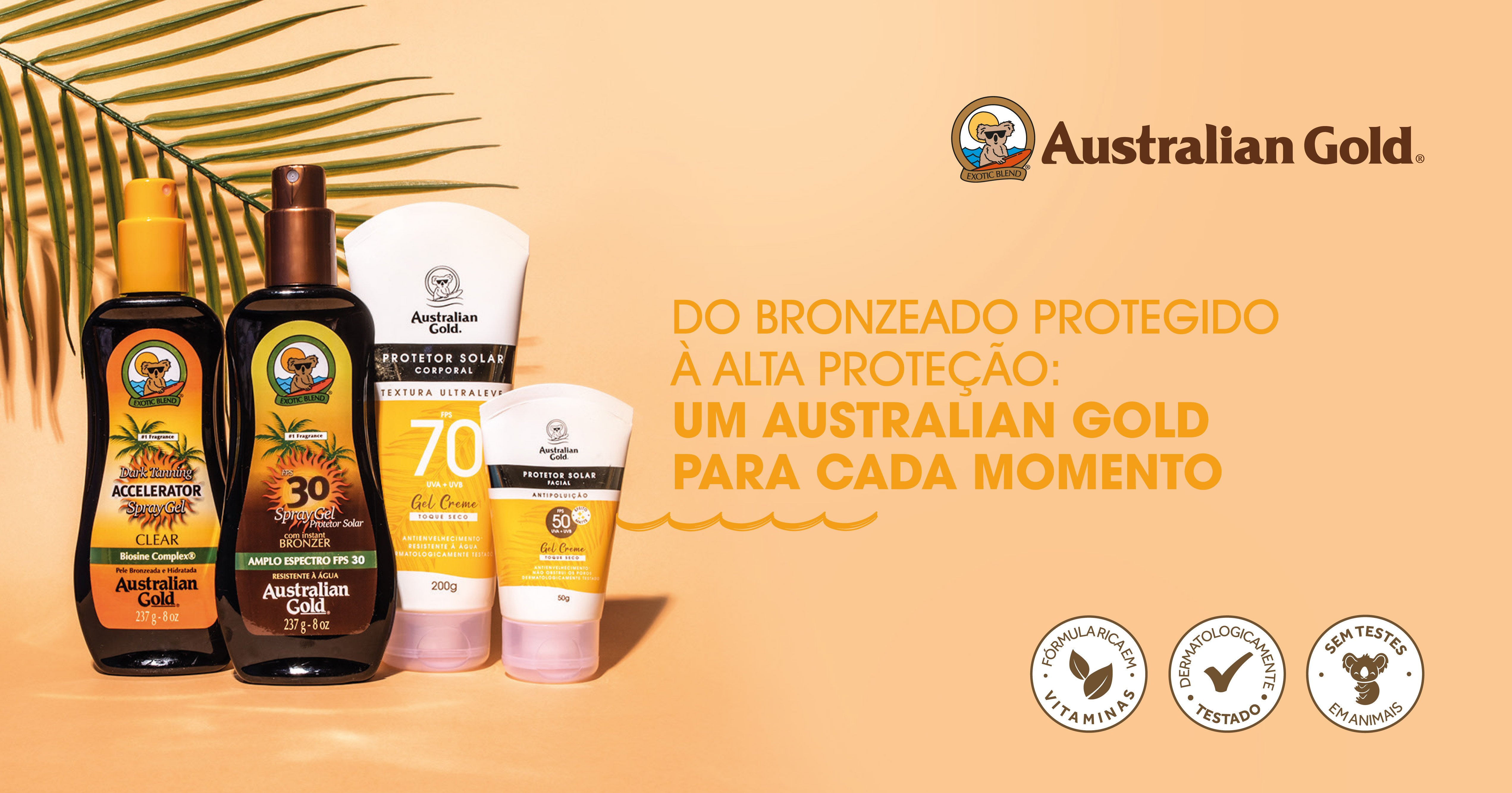 Australian Gold - Bronzeador e Protetor Solar | Beleza na Web
