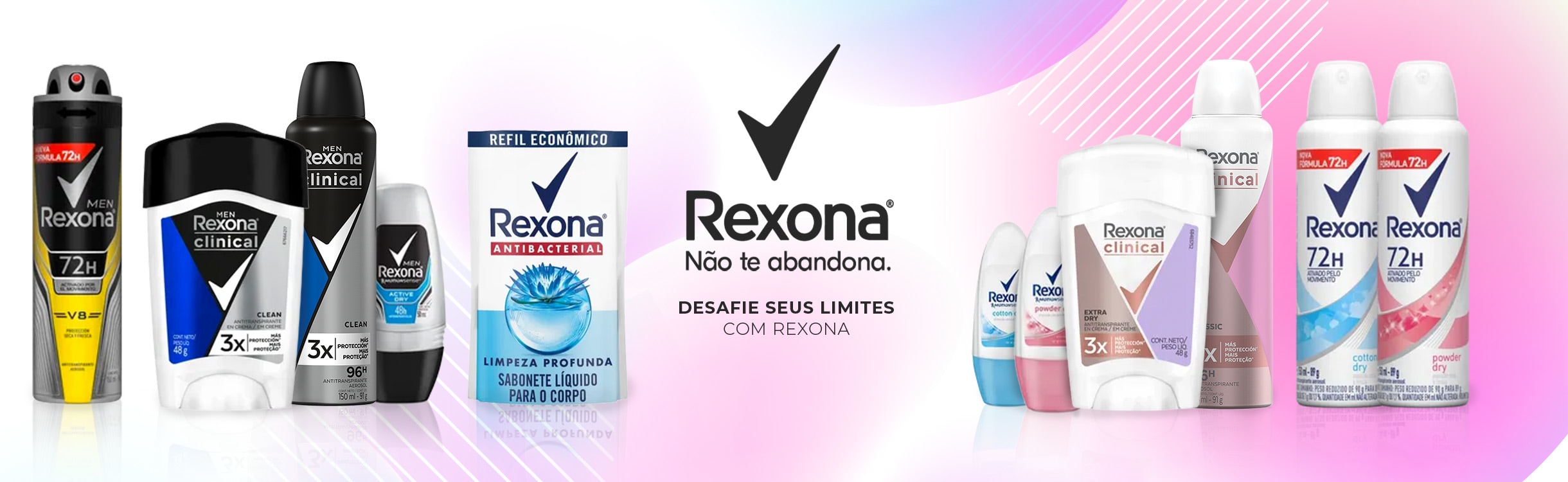 Rexona | Beleza na Web