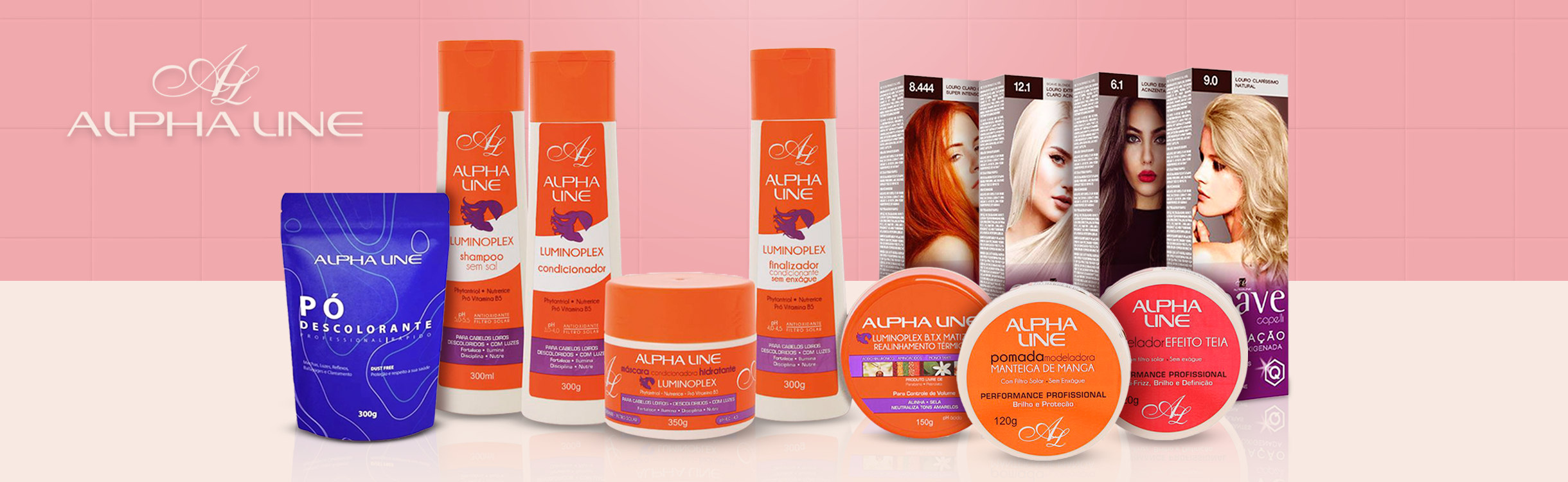 Coloração Alpha Line | Beleza na Web