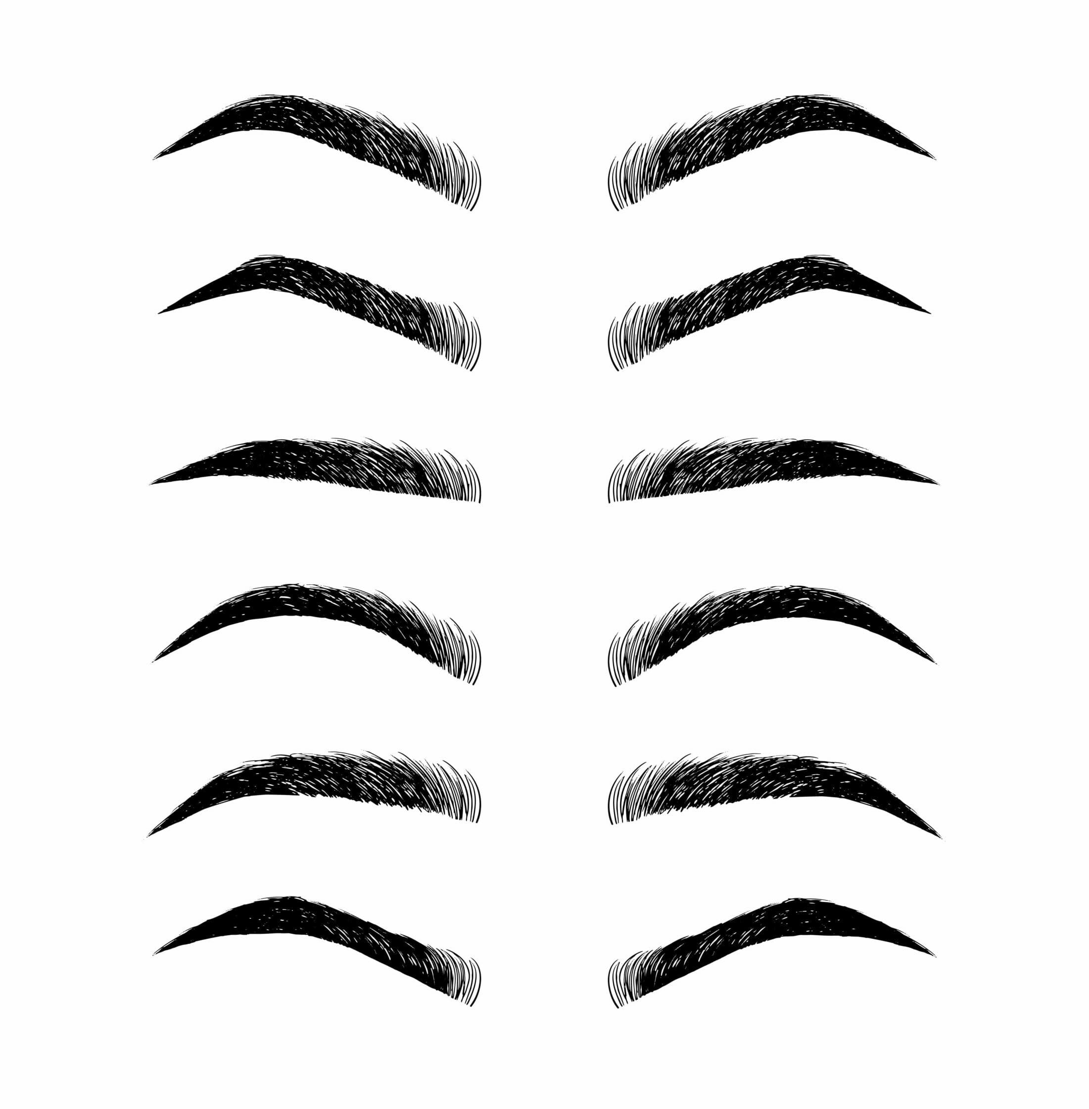 Tipos De Sobrancelhas Para Formatos De Rosto