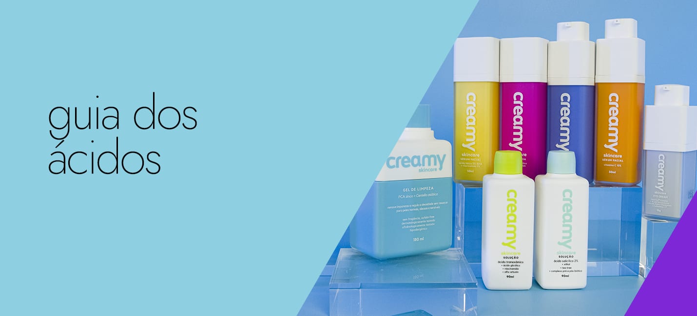 Como incluir ácidos no skincare - Beleza na Web
