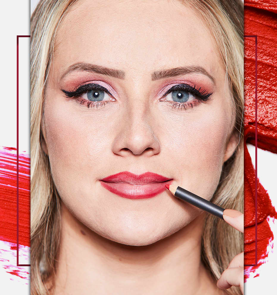 Como fazer uma boca vermelha poderosa - Beleza na Web