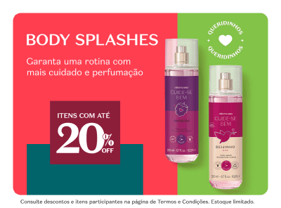 Body Splash em Promoção | O Boticário