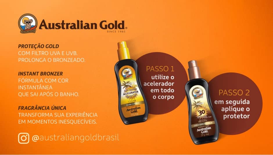 Australian Gold - Bronzeador e Protetor Solar | Beleza na Web