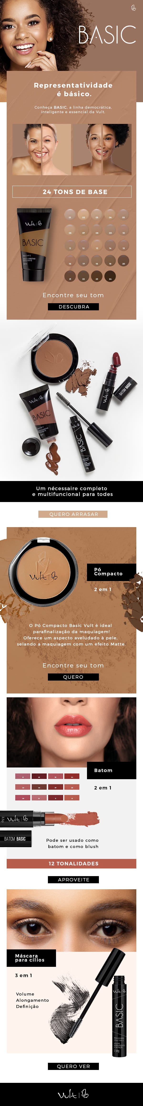 Pó Compacto Vult Basic | Beleza na Web