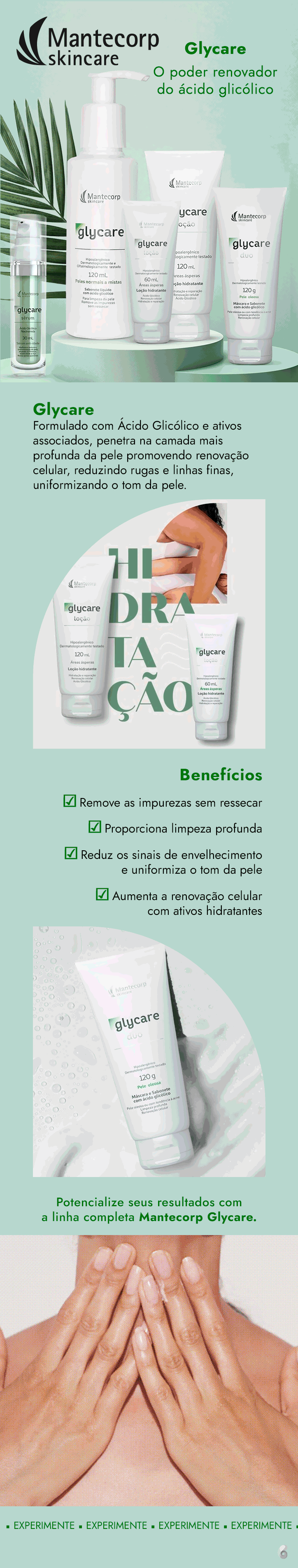 Kit Mantecorp Glycare Duo | Beleza na Web