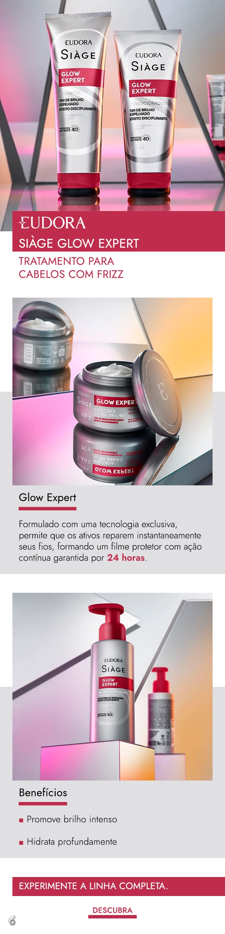 Kit Eudora Siàge Glow Expert | Beleza na Web