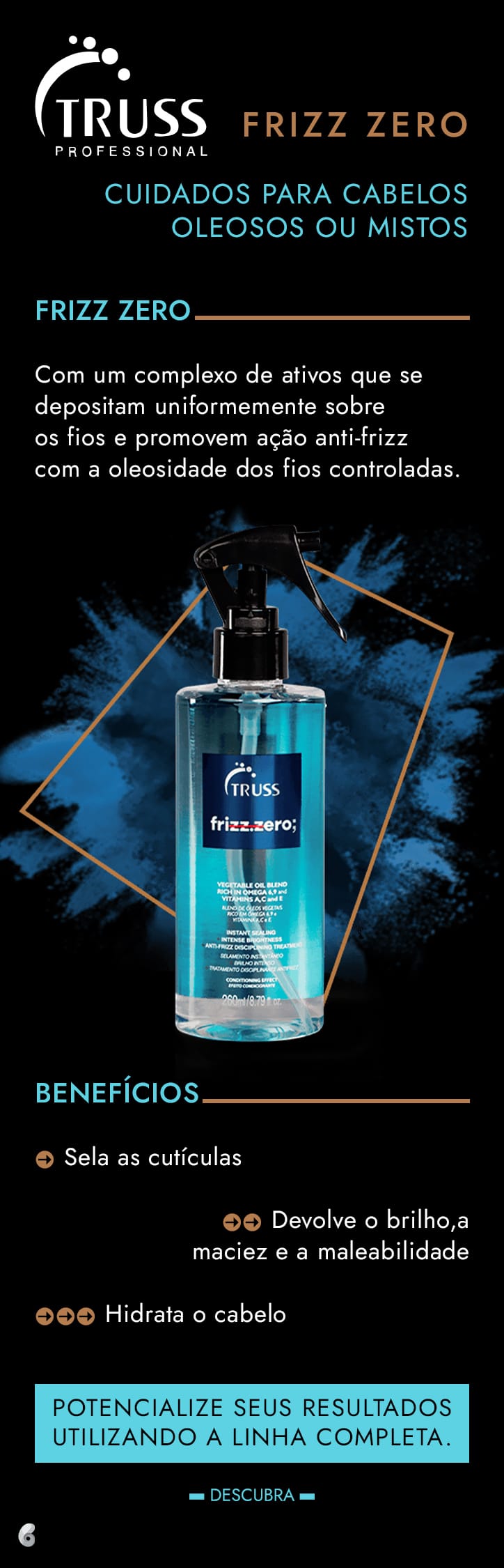 Tratamento Condicionante Truss Frizz Zero | Beleza na Web