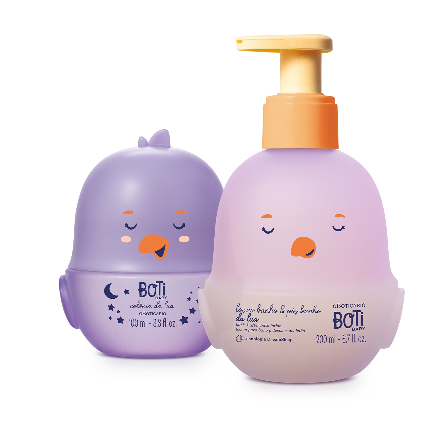 Combo Boti Baby Lua: Colônia Para Bebê 100ml + Loção Corporal Banho e ...