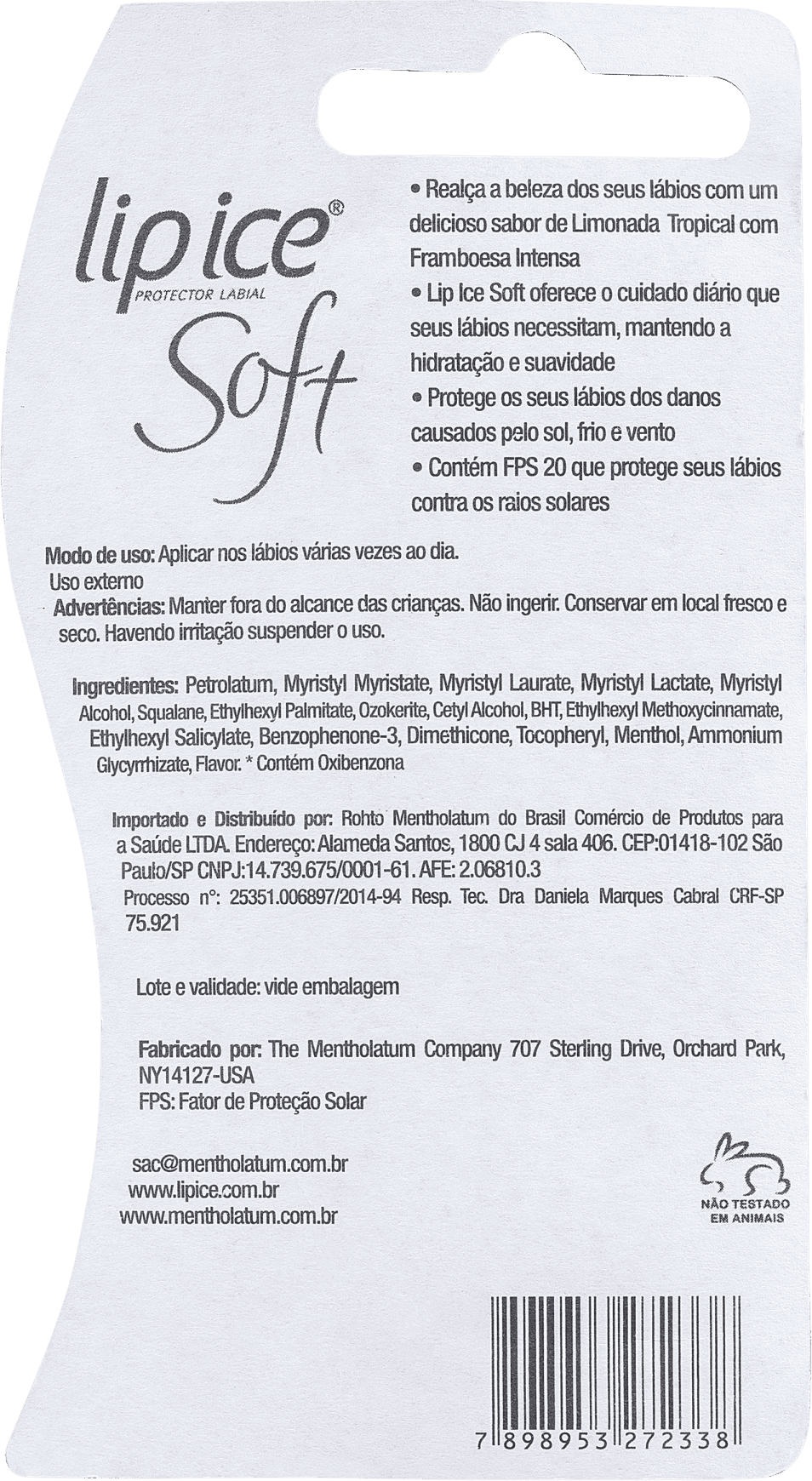 Protetor Labial Lip Ice Soft Limonada e Framboesa | Beleza na Web