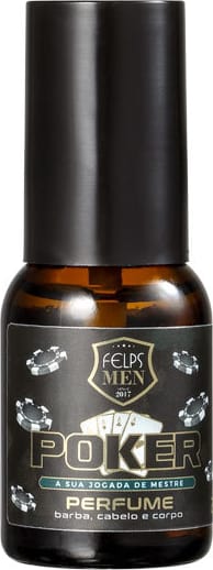 Perfume Men Poker Felps Professional Multifuncional | Beleza na Web