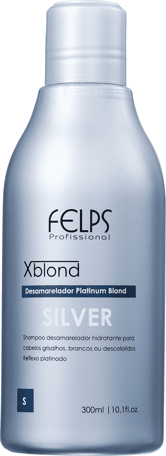 Felps Professional XBlond Silver - Shampoo 300ml - Beleza na Web
