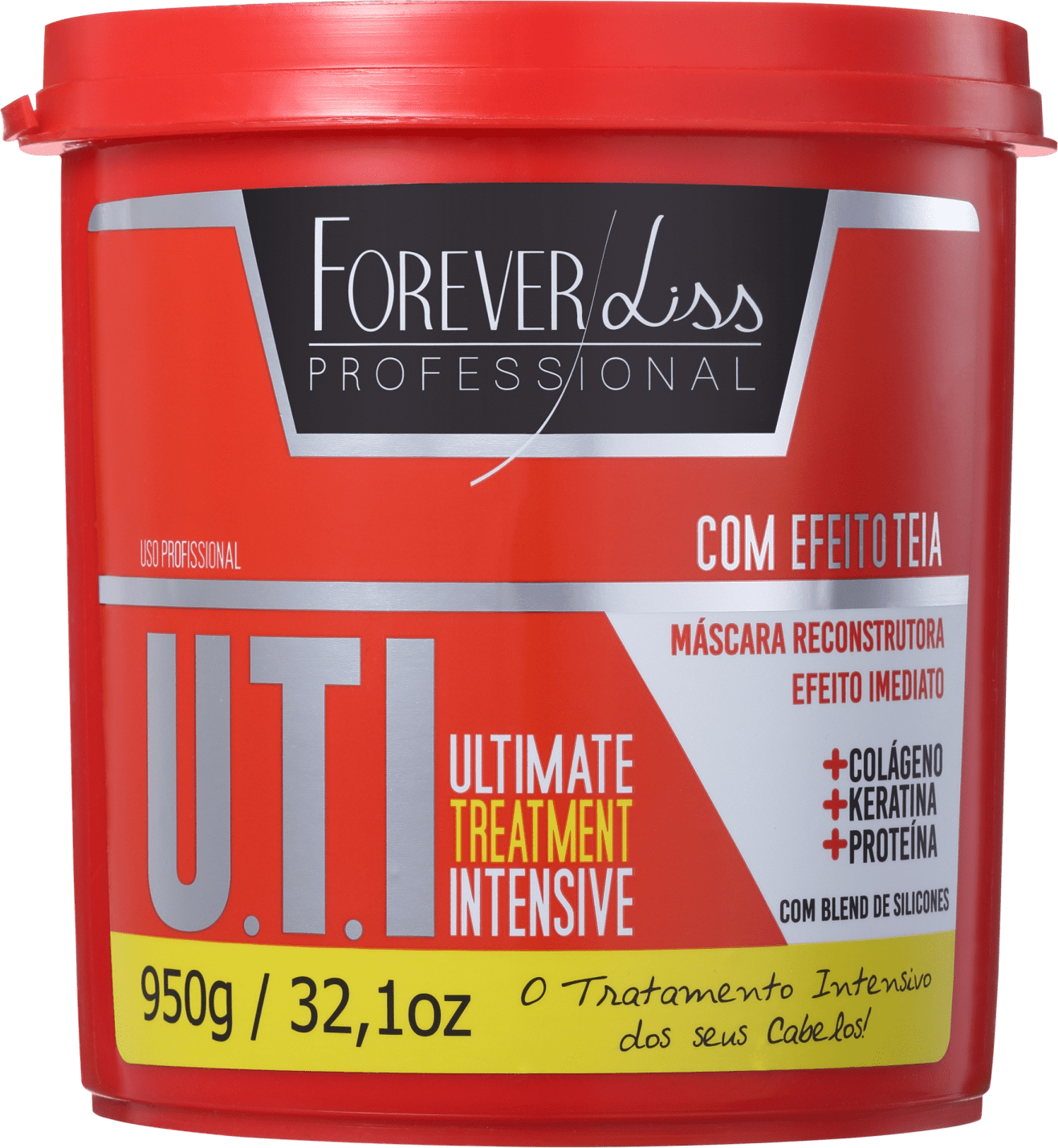 Máscara Forever Liss Professional UTI Liso 950g | Beleza na Web