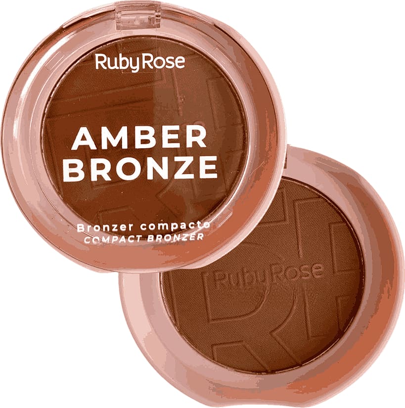 Bronzer Compacto Amber Bronze (COR Tropical Tan) - Ruby Rose