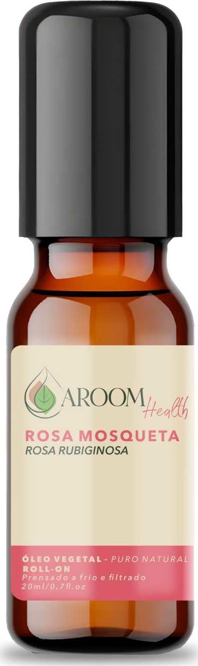 Óleo De Rosa Mosqueta (rubiginosa) 100% Puro - 20 Ml Aroom