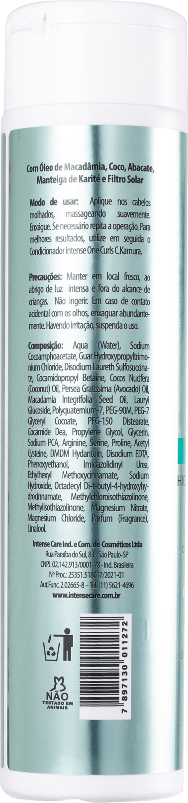 Shampoo Low-Poo C.Kamura Intense One Curls | Beleza na Web