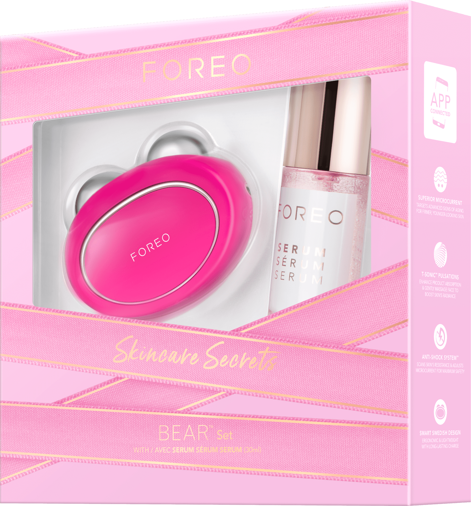 Kit FOREO Skincare Secrets BEAR Set | Beleza na Web
