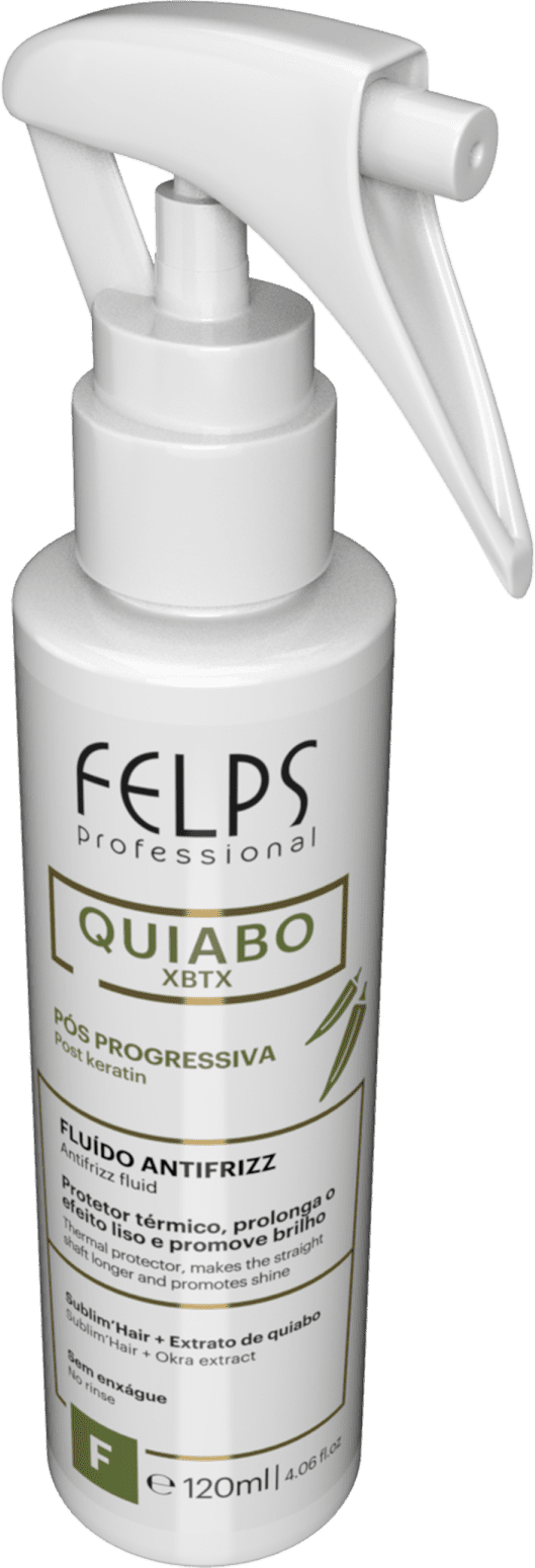 Fluido Antifrizz Felps Professional Quiabo XBTX Pós Progressiva ...