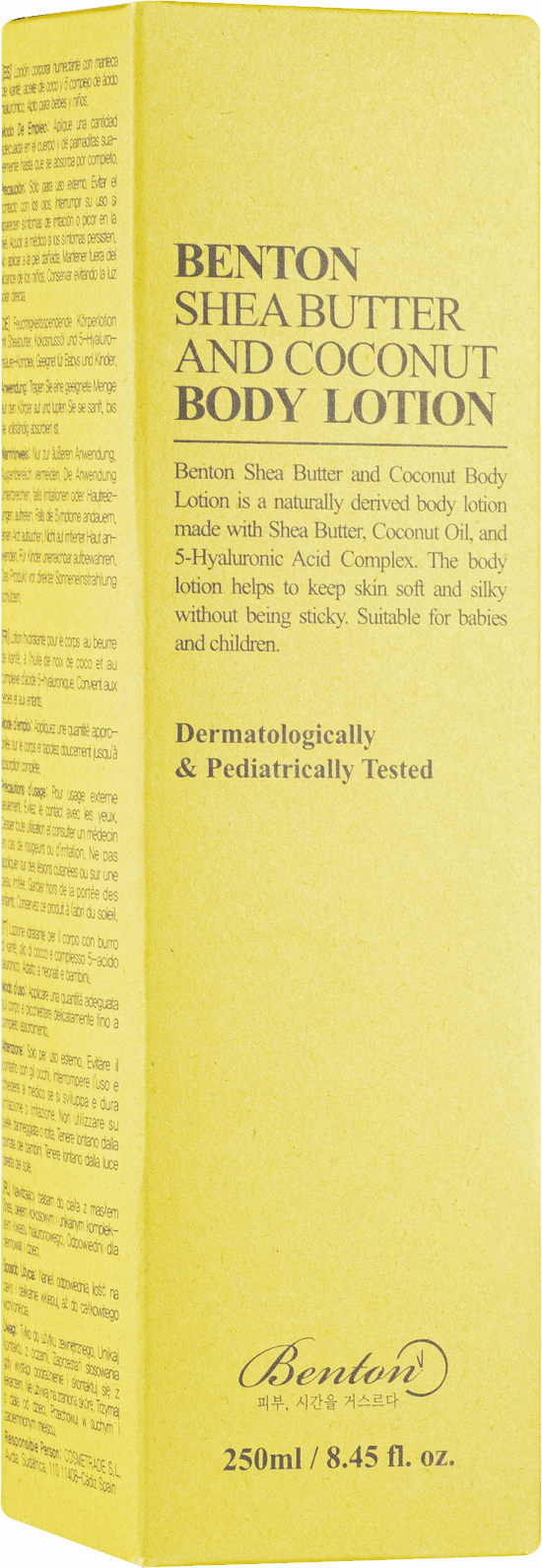 Loção Corporal Benton Shea Butter and Coconut | Beleza na Web