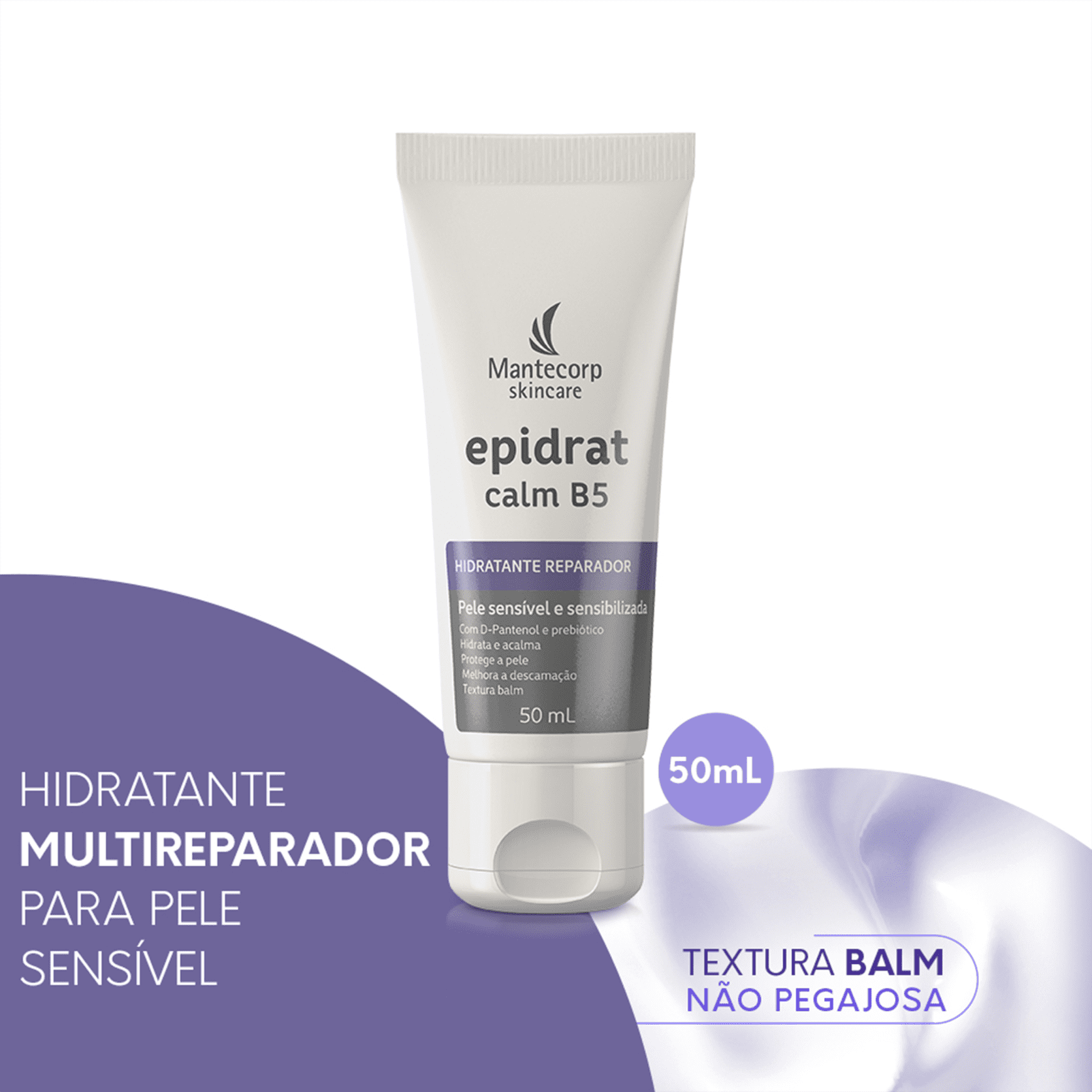 Hidratante Reparador Mantecorp Epidrat Calm B5 Facial | Beautybox