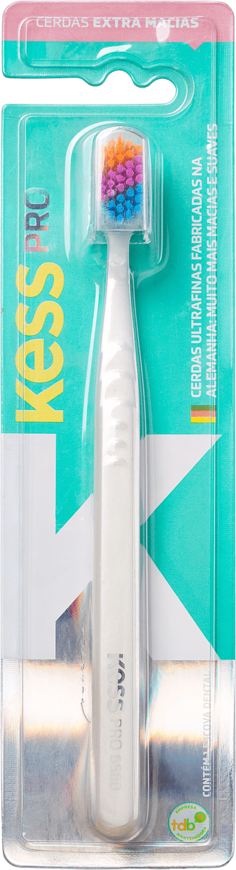 Escova de Dente Kess Pro Colorful Extra Macia | Beautybox