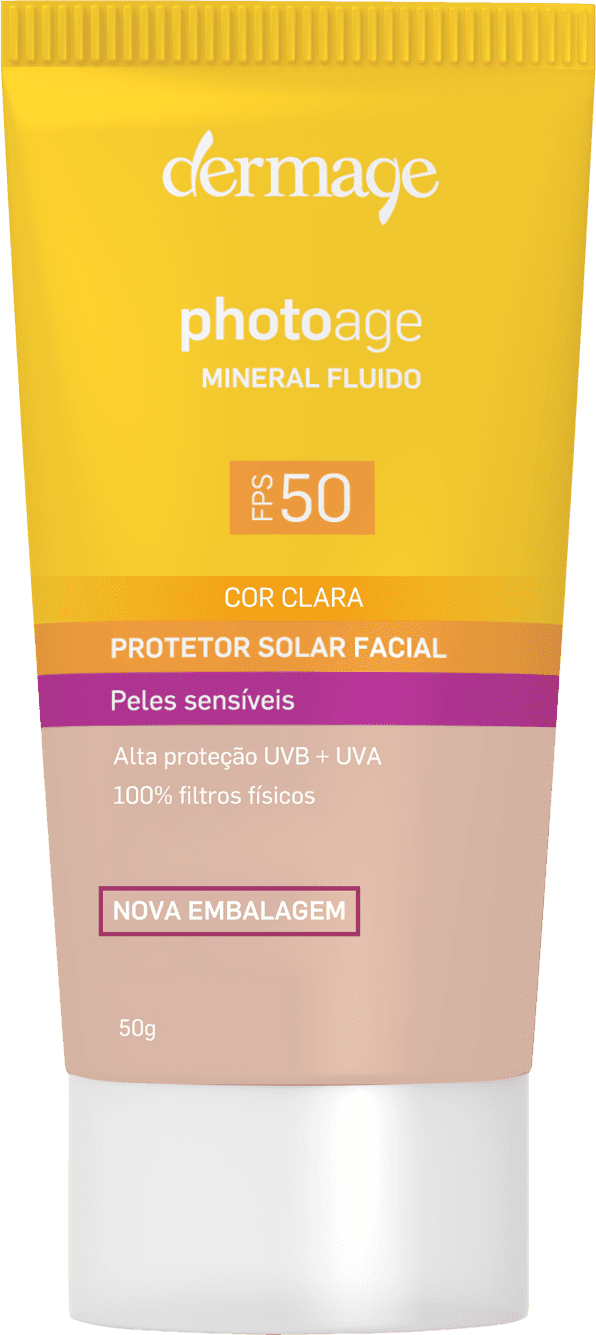 Protetor Solar Dermage Photoage Fluido FPS 50 | Beleza na Web