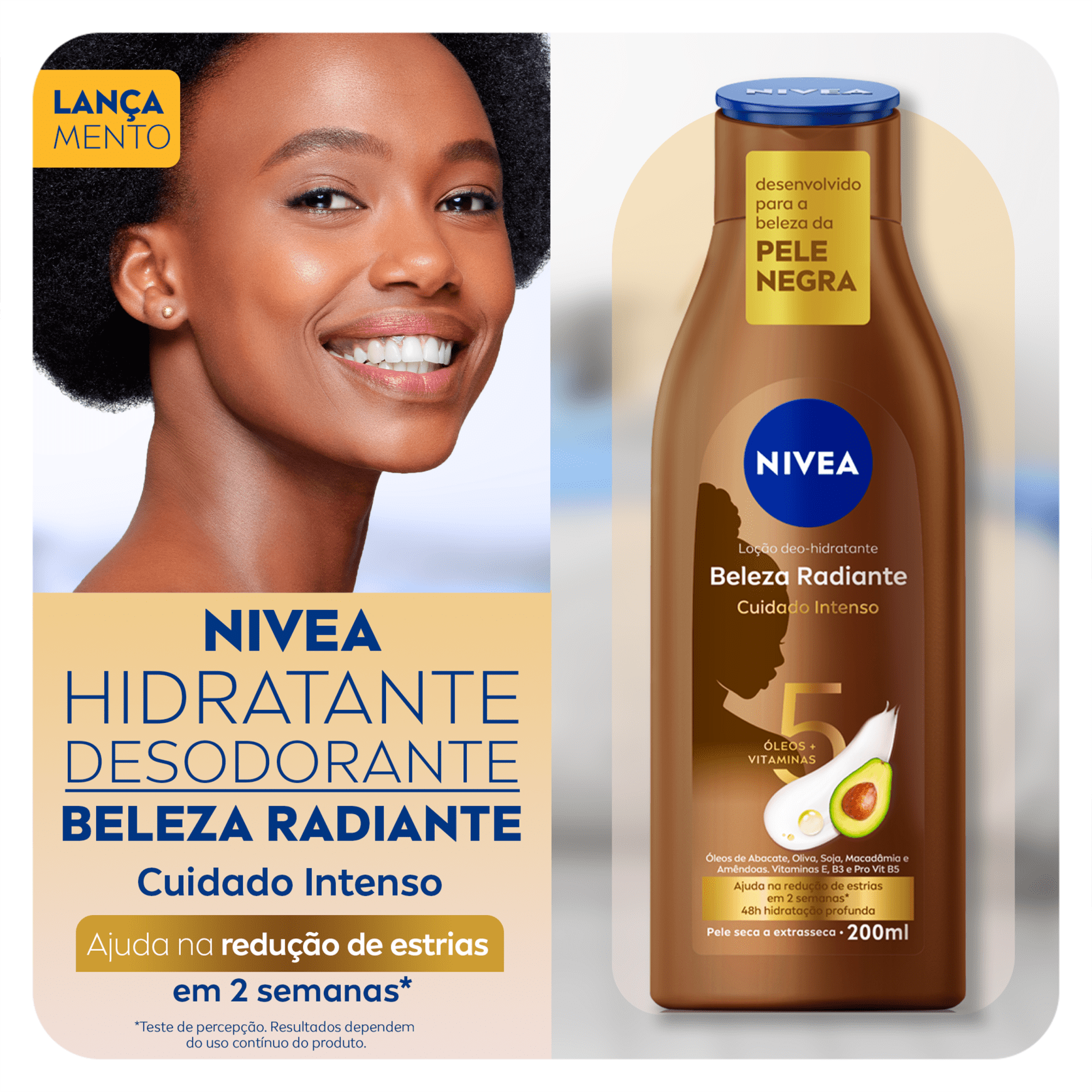 Loção Hidratante Corporal NIVEA Beleza Radiante | Beleza na Web Loção Hidratante Corporal NIVEA Beleza Radiante | Beleza na Web