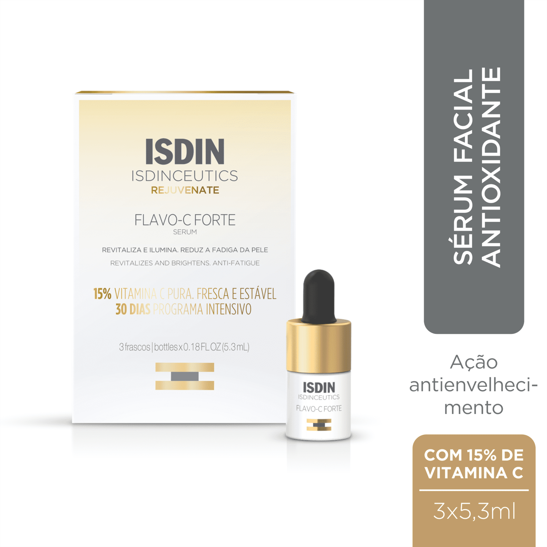 Kit ISDIN ISDINCEUTICS Flavo-C Forte | Beleza Na Web PRO Pro