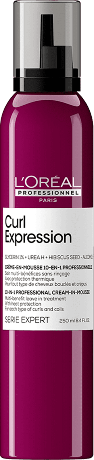 Creme Mousse L'Oréal Curl Expression 10 in 1 | Beleza na Web
