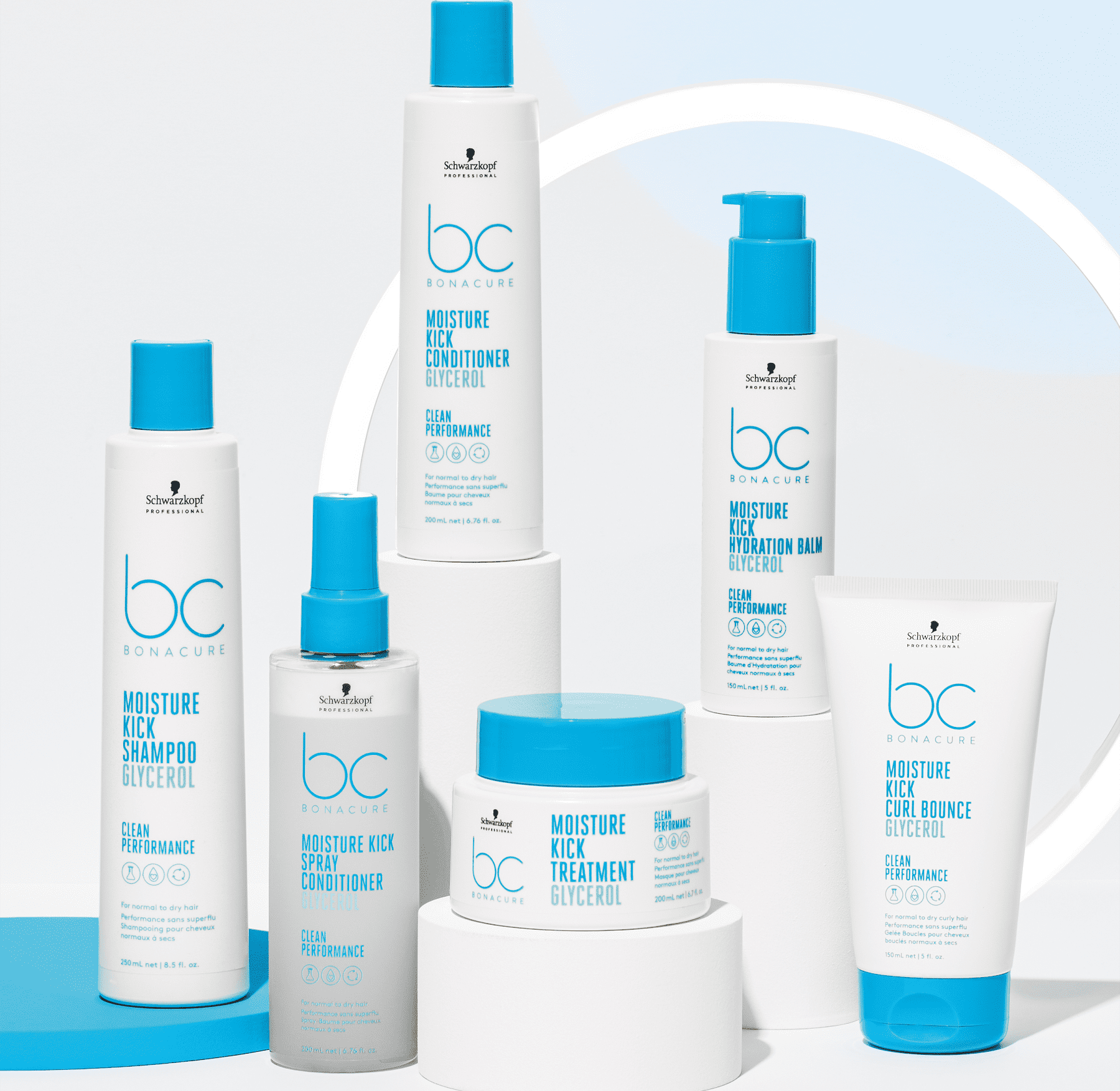 Schwarzkopf BC Bonacure Moisture Kick Curl Bounce | Beleza Na Web PRO Pro