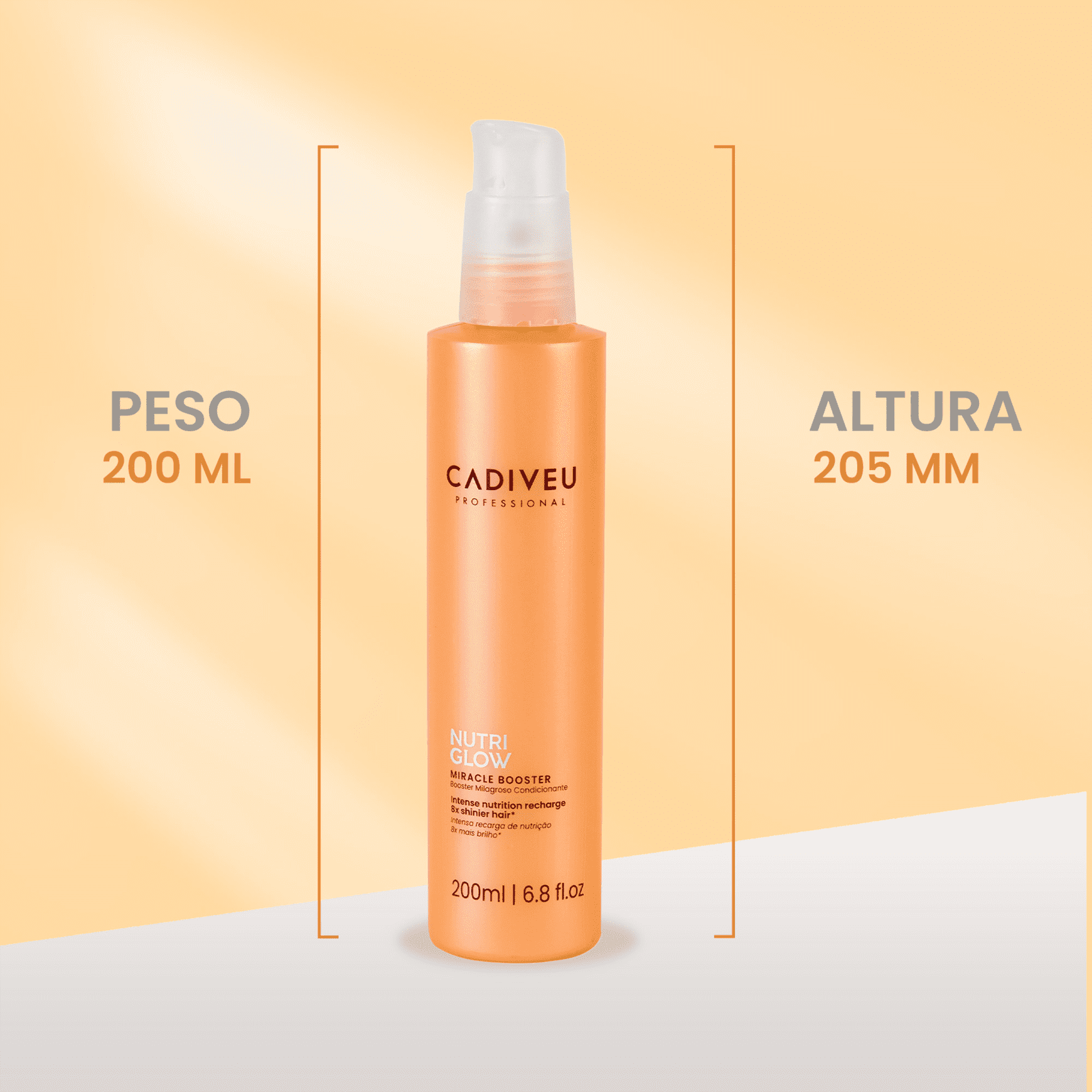 Fluído de Tratamento Cadiveu Professional Nutri Glow | Beleza Na Web