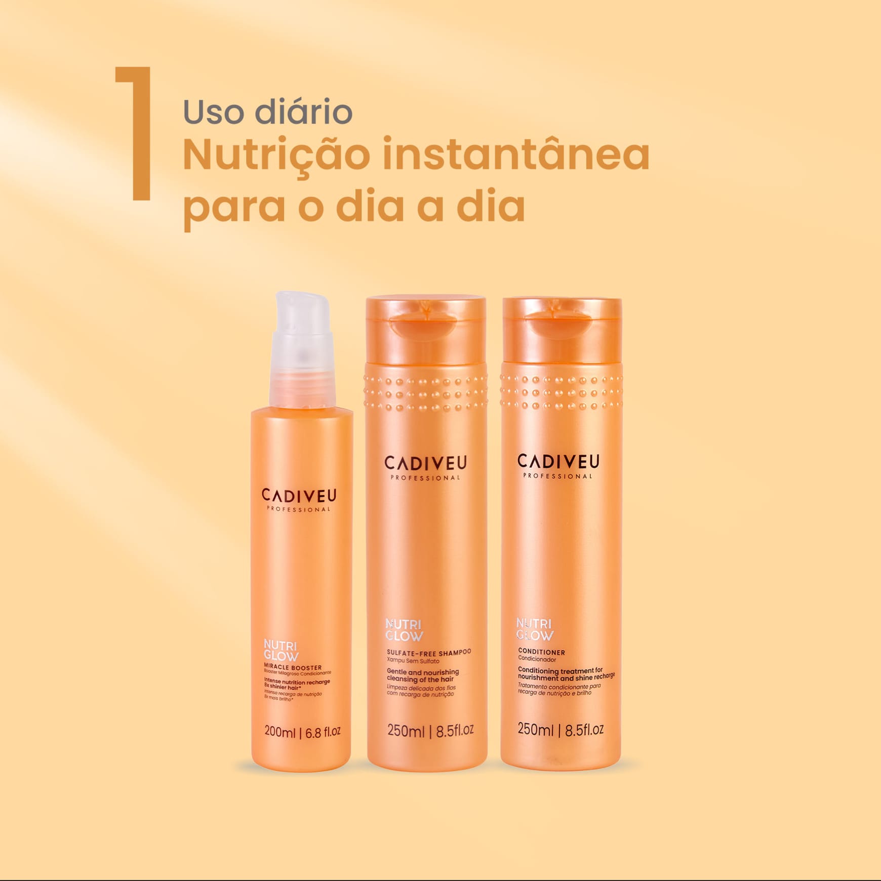 Kit Cadiveu Professional Nutri Glow | Beleza Na Web