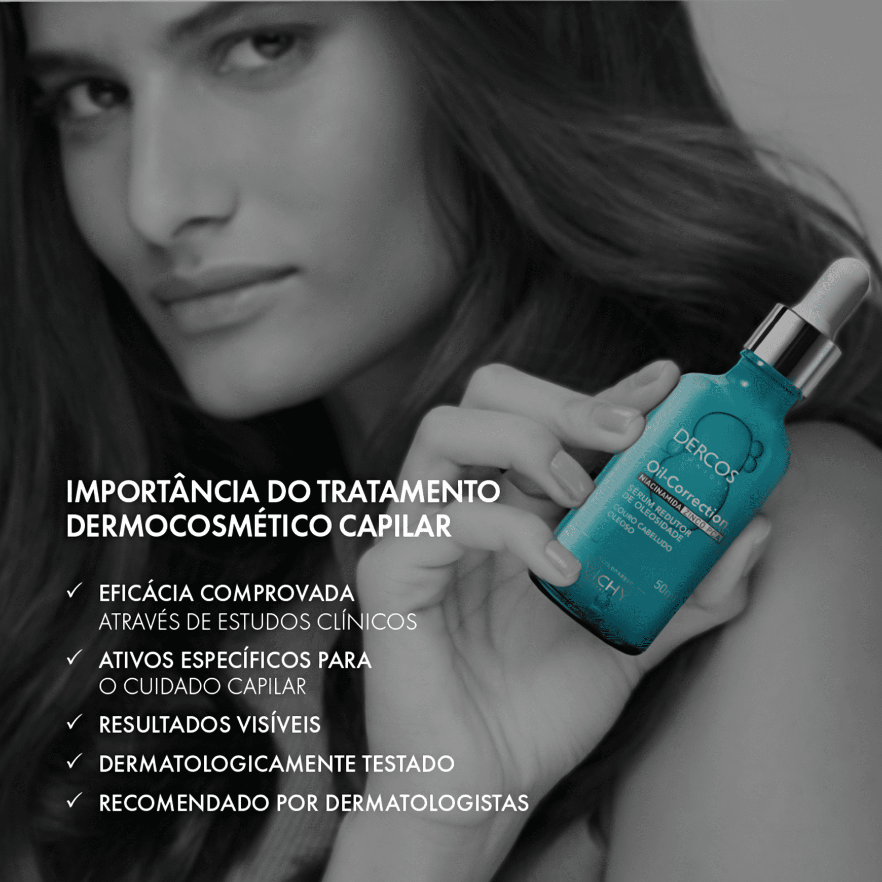 Vichy Dercos Oil-Correction Sérum Capilar | Beleza Na Web PRO Pro