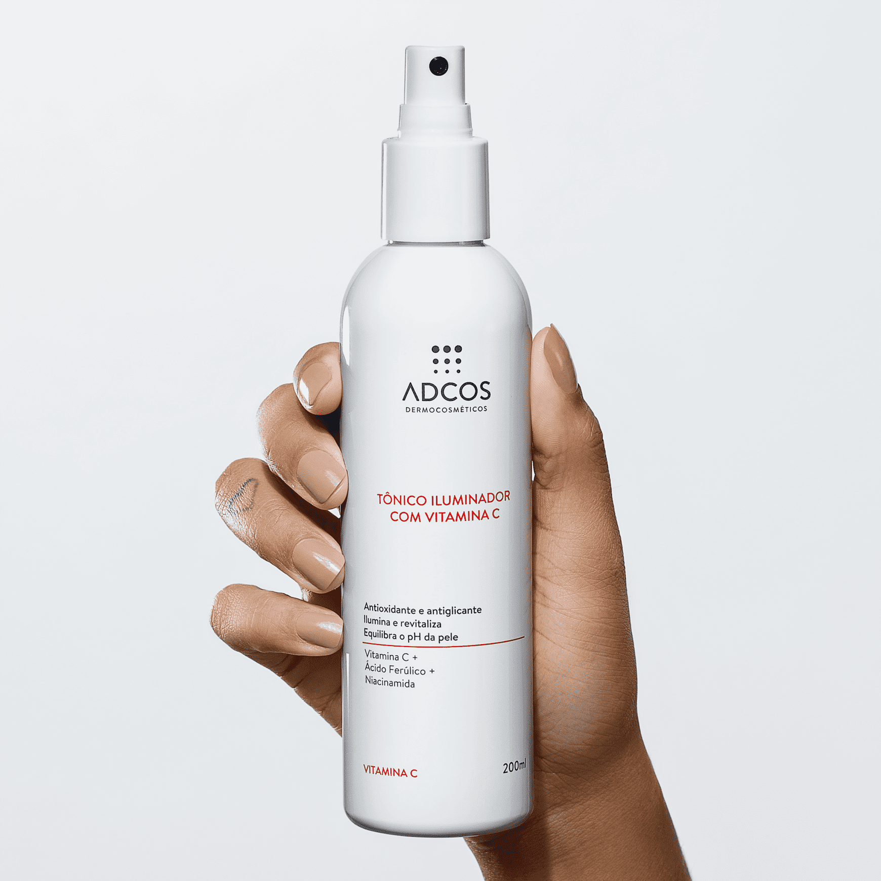 Tônico Facial Adcos Derma Complex Vitamina C | Beleza na Web