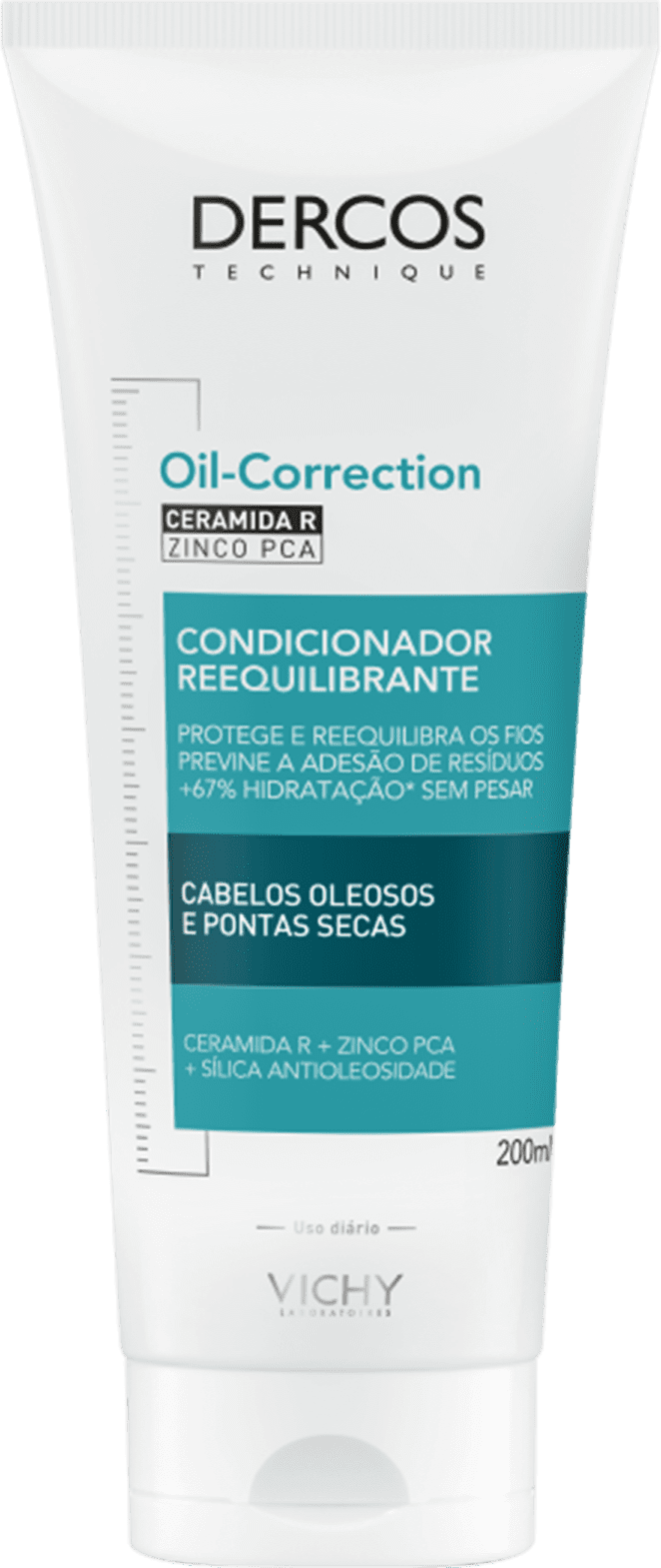 Condicionador Vichy Dercos Oil-Correction Reequilibrante | Beleza na Web