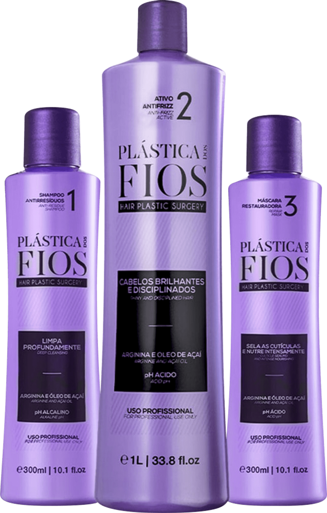 Kit Cadiveu Professional Plástica dos Fios Trio Super | Beleza na Web