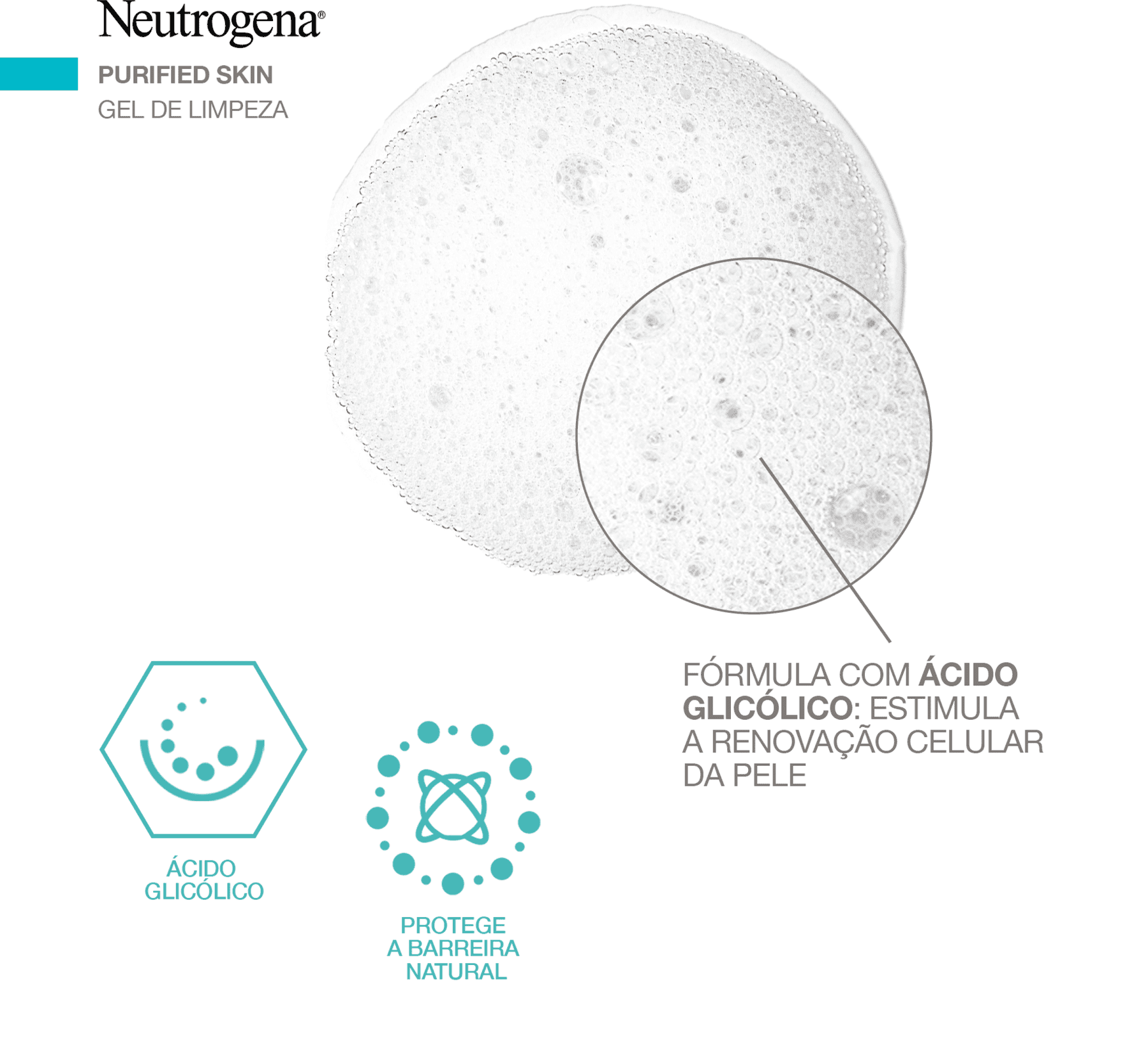 Gel de Limpeza Neutrogena Purified Skin | Beleza na Web