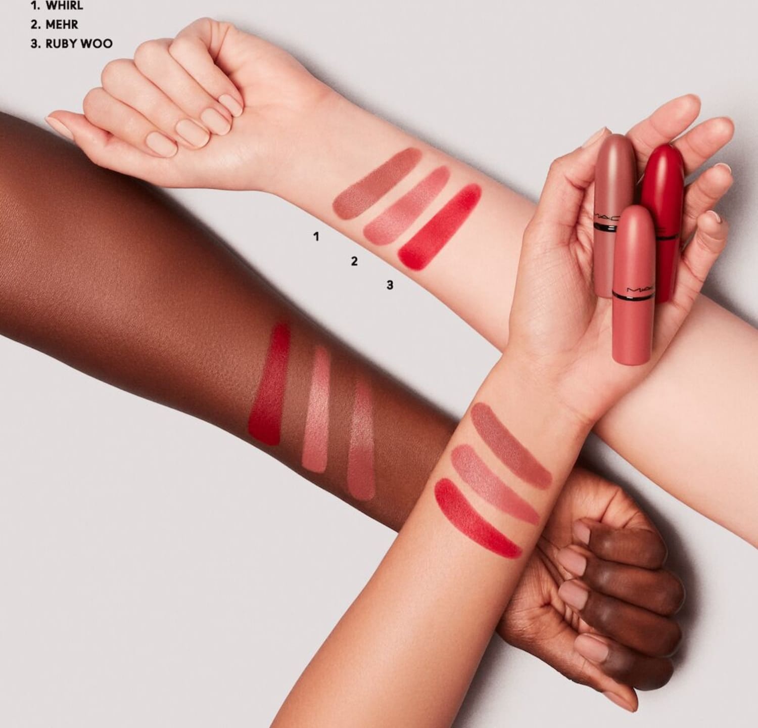 MAC THREE CHEERS BEST TRIO BAT MEHR 102G