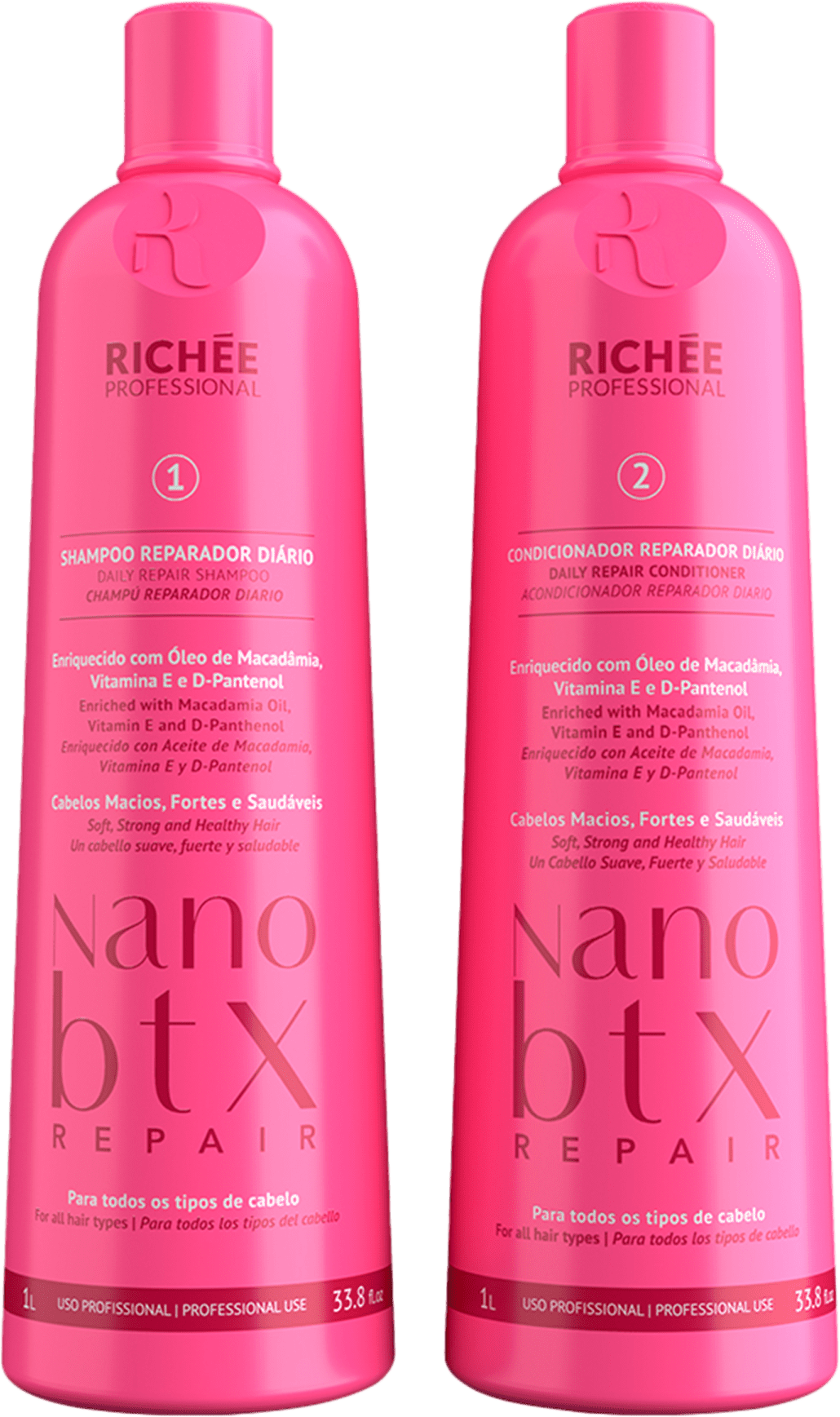 Kit Richée Professional Nanobtx Repair | Beleza na Web
